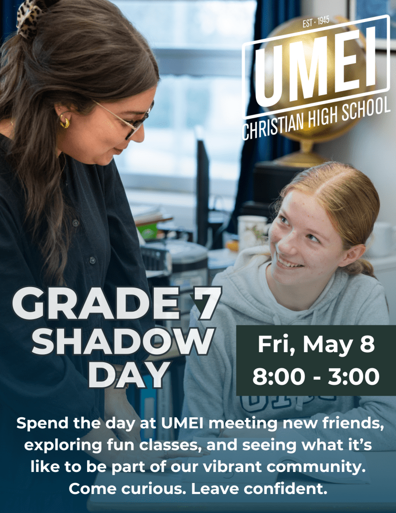 Shadow Days - UMEI Christian High School